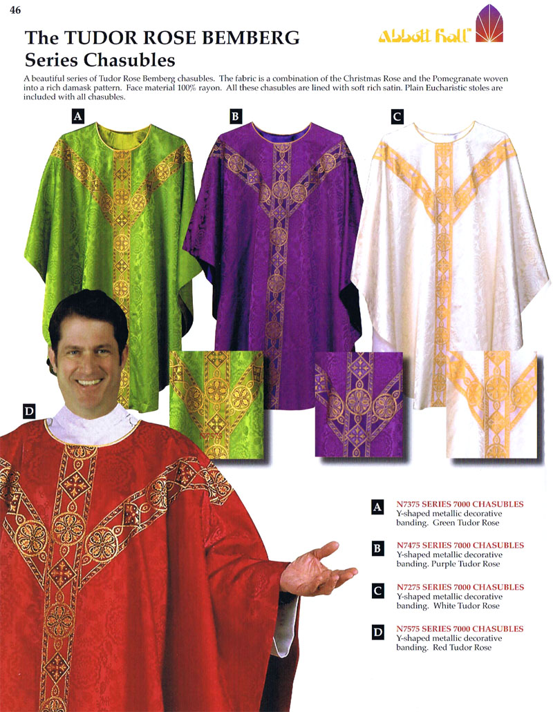 Vestments & Chasubles - Abbott Hall