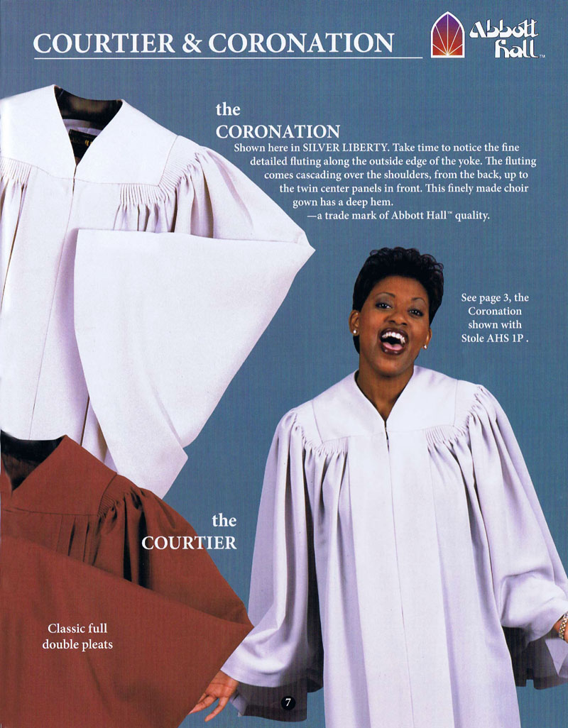 Adult Choir Gowns - Abbott Hall