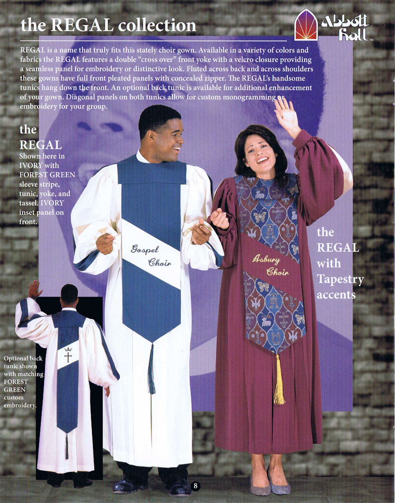 Adult Choir Gowns - Abbott Hall